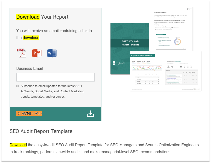 SaaS Landing Page Analysis – Improve Signups/Lead-Generation